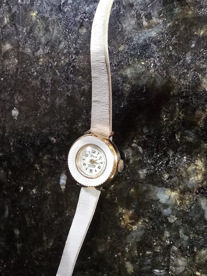 Lady Nelson Swiss Made Unbreakable Handspring Watch. Very Good ...