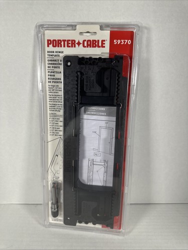 PORTER-CABLE 59370 Door Hinge Template Router Templates Hardware ...