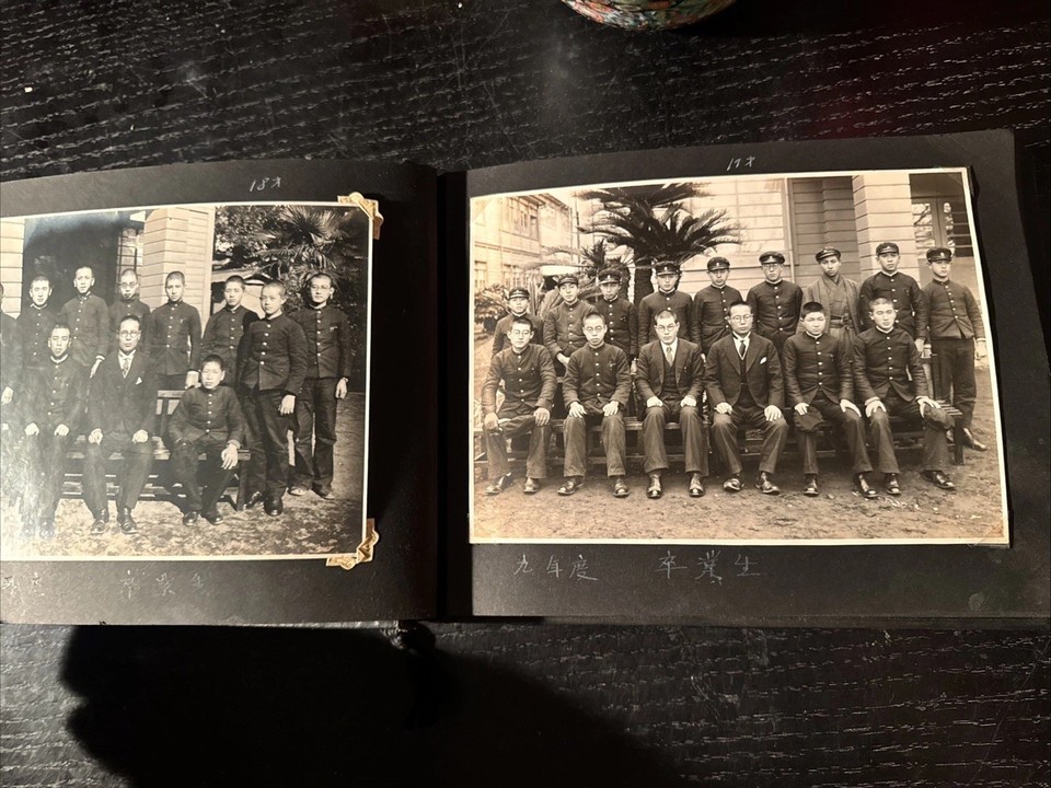 VTG ANTIQUE OLD JAPAN HISTORICAL PRE WORLD WAR 2 PERSONAL PHOTO ALBUM ...