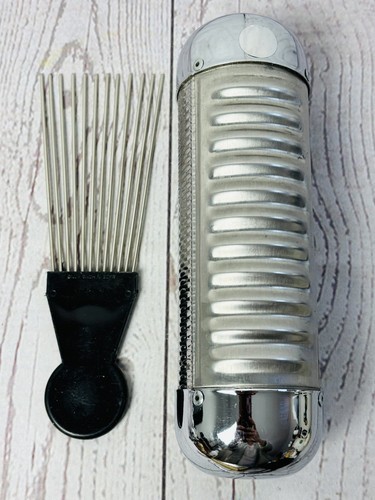 Latin Percussion Multi Guiro Stainless Steel 9” Shaker Instrument ...