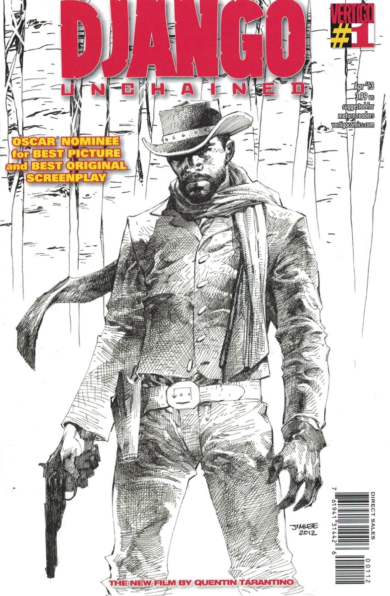Django Unchained Drawing