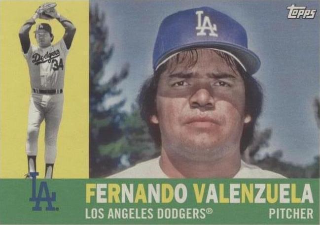 2017 Topps Archives - 1960 Fernando Valenzuela #55 for sale online | eBay