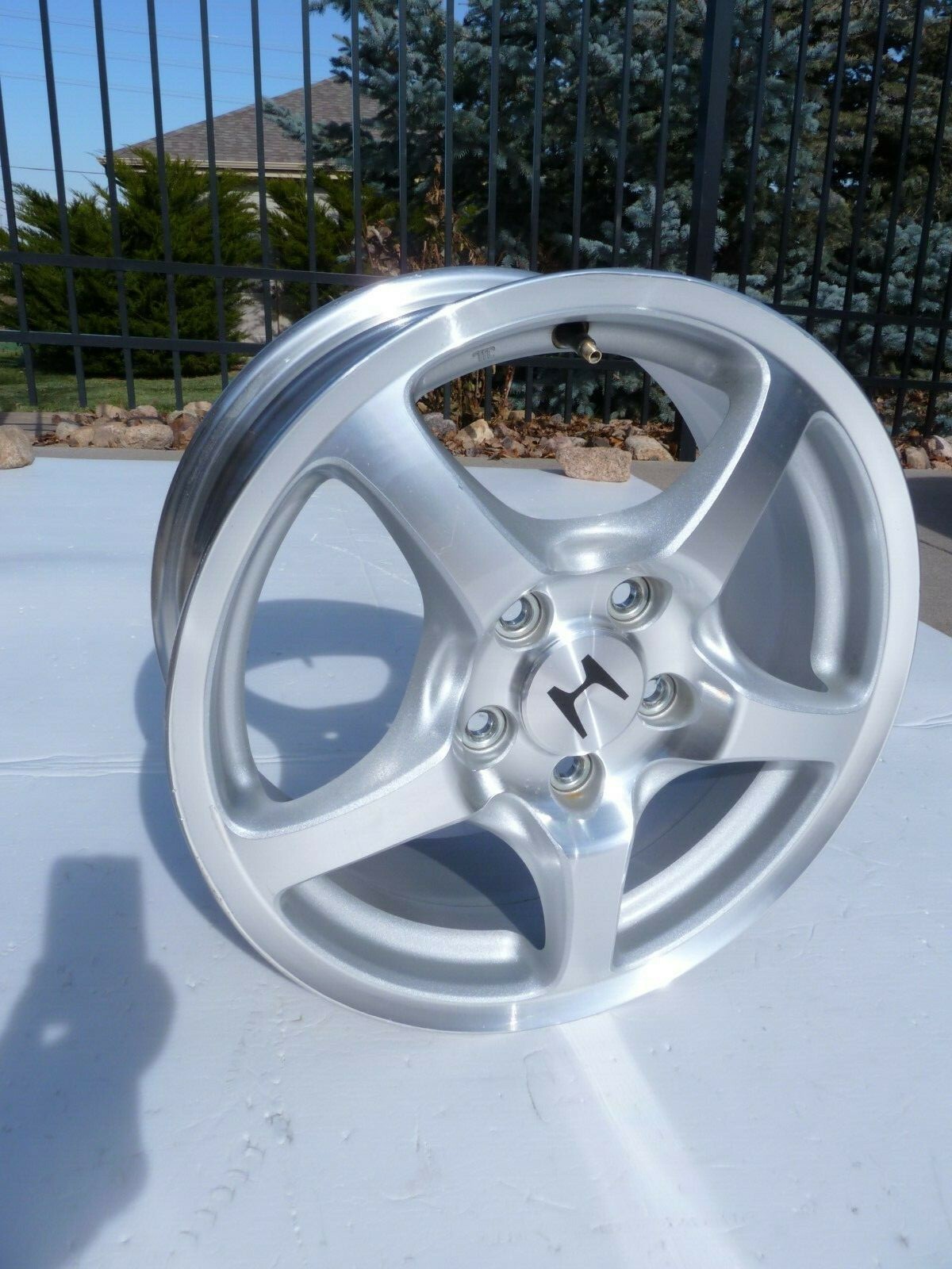 00-2003 Honda S2K S2000 Machined Polished Front WHEEL 16 inch OEM RIM 5 ...