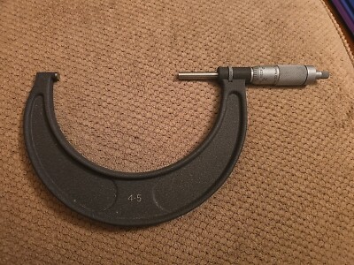 BROWN & SHARPE 4"-5" OUTSIDE MICROMETER. Not Calabrated For Aviation. | eBay