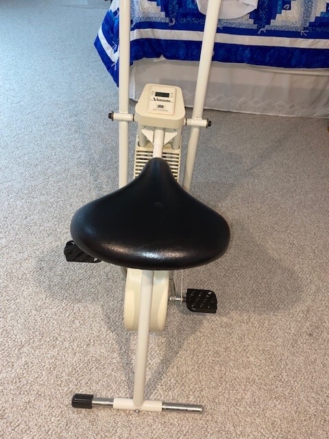 Vitamaster Airwaves Exercise Bike - Model 9833. | eBay