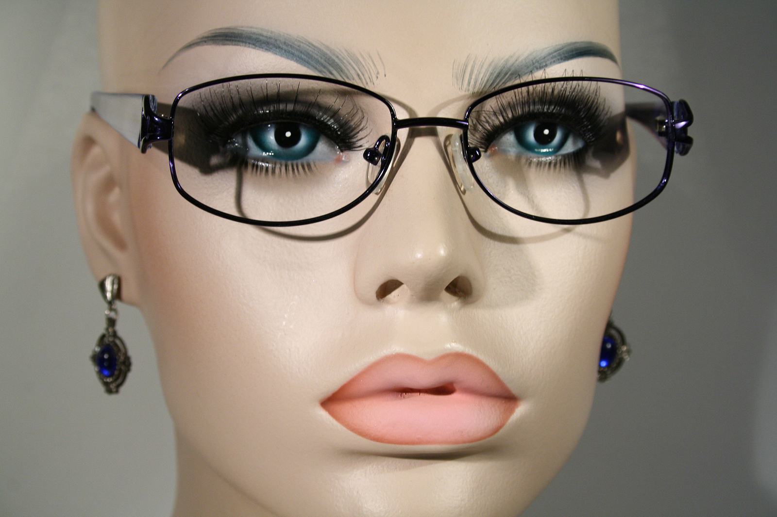 Swedish 'OFFICE - Scandinavian Eyewear' Glasses Frames Blue Size Small ...