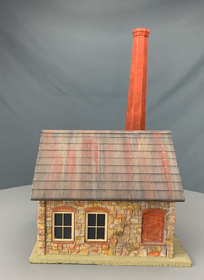 O On3 On30 On2 Yorke? Built-up Craftsman Structure Stone Factory O2200 ...