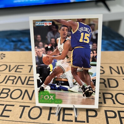 1993-94 Rick Fox Fleer Card Boston Celtics #12 | eBay