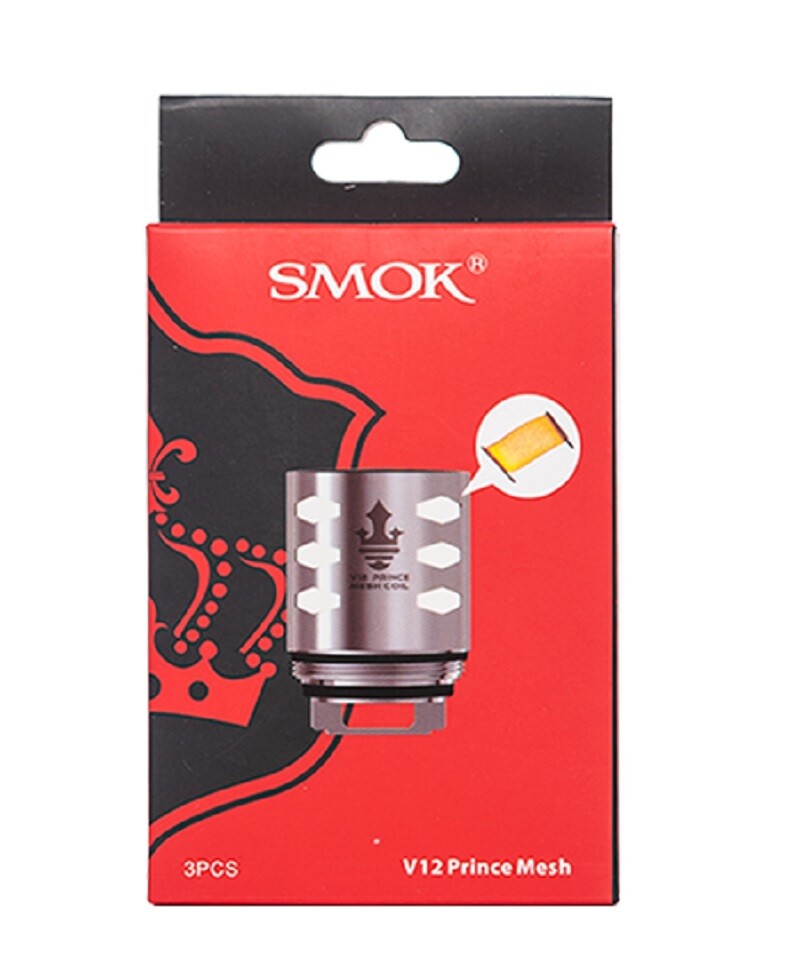 SMOK V12 PRINCE P- TANK MESH DUAL MESH TRIPLE MESH COILS AUTHENTIC UK ...