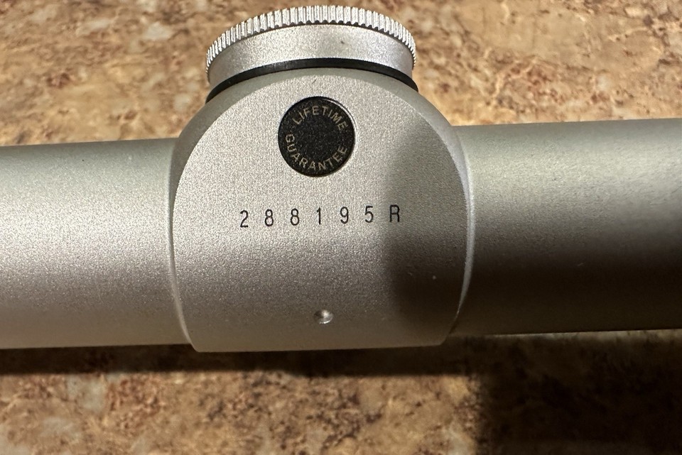 Leupold FX II Scout 2.5x28mm Silver Rifle Scope IER Duplex NICE | eBay