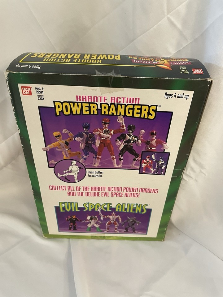 Mighty Morphin Power Rangers 8” Pink Ranger Karate Action Figure Bandai ...