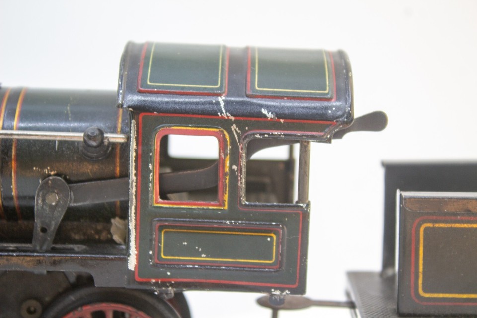 Vintage Pre-War Large Karl Bub (KBN) 0-gauge Clockwork Train Set (c ...