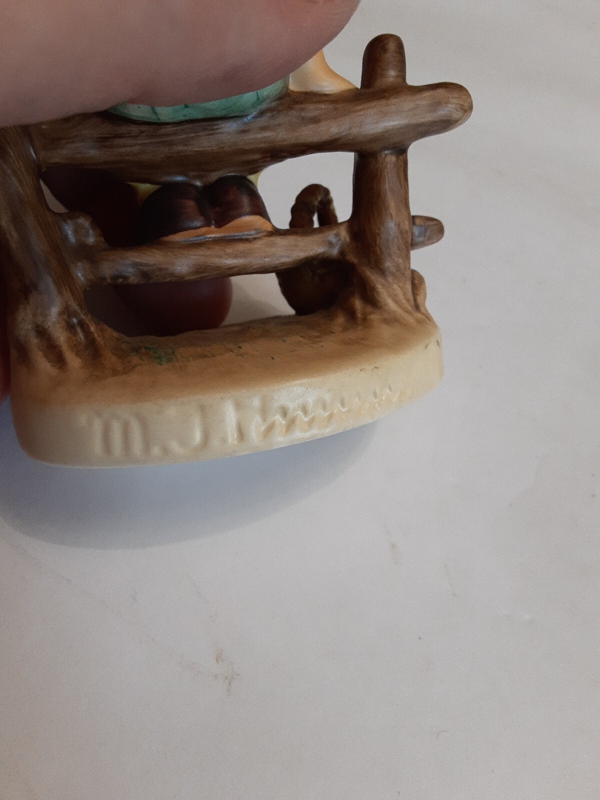 GOEBEL HUMMEL Figurine112 3/0 "JUST RESTING" #95 1938, BEAUTIFUL COLOR ...