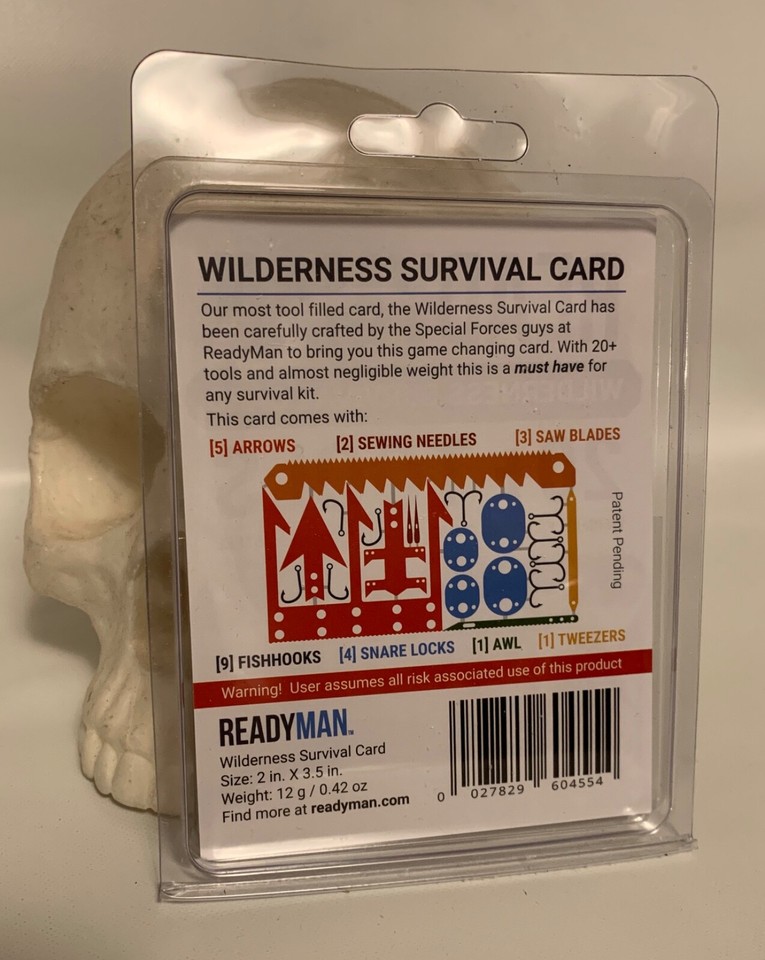Readyman wilderness survival card | eBay