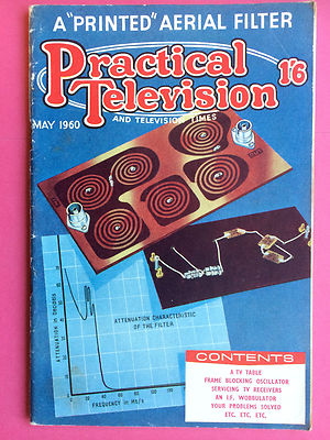 PRACTICAL TELEVISION - May 1960 - A Printed Aerial Filter - Electronics ...