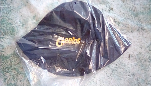 Cheetos Bucket Hat Reversible CHEESY SWAG Black / Neon Orange Cheetah ...