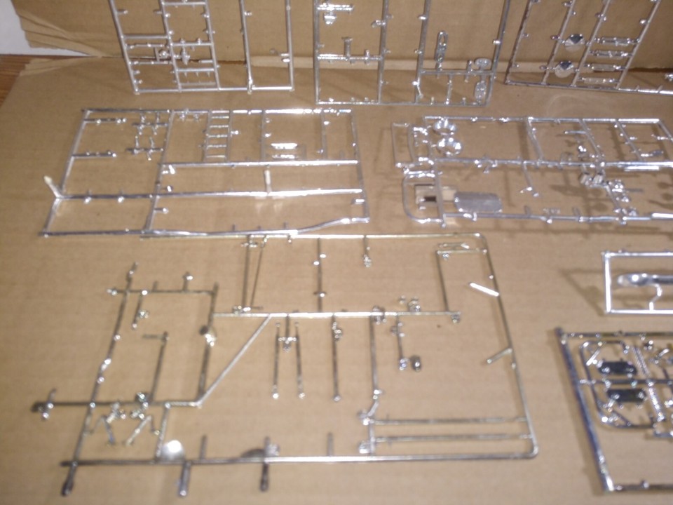 AMT Revell monogram 1/24 1/25 Assortment Chrome Junkyard Plastic Model ...