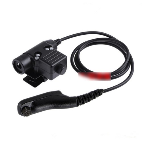 Headset U94 Cable PTT Connector Adaptor For Motorola APX-6000 DP-3401 ...