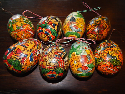 8 Kashmir Eggs | eBay