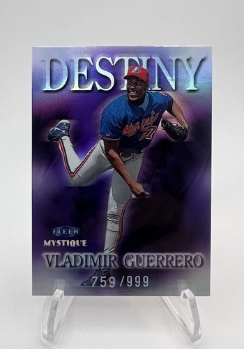1999 Fleer Mystique Destiny Vladimir Guerrero Insert #759/999 Montreal ...