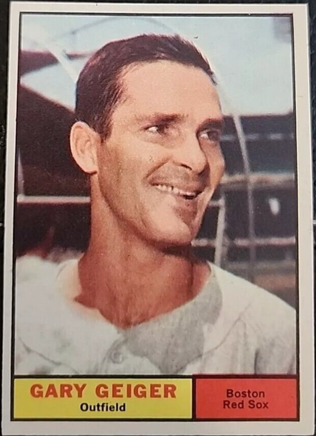 1961 Topps Baseball #33 Gary Geiger, EX-NM | eBay