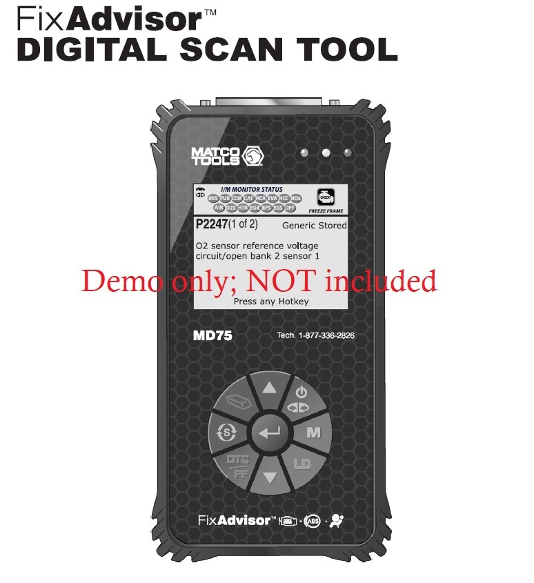 OBD2 Cable for Matco Tools MD75 MD80 MD85 MD95 MD100 Fix Advisor Pro ...