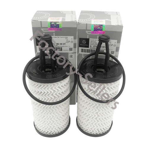 OEM 2x Mercedes Benz C CL CLS E GL GLC GLE GLK ML R S Engine Oil Filter ...