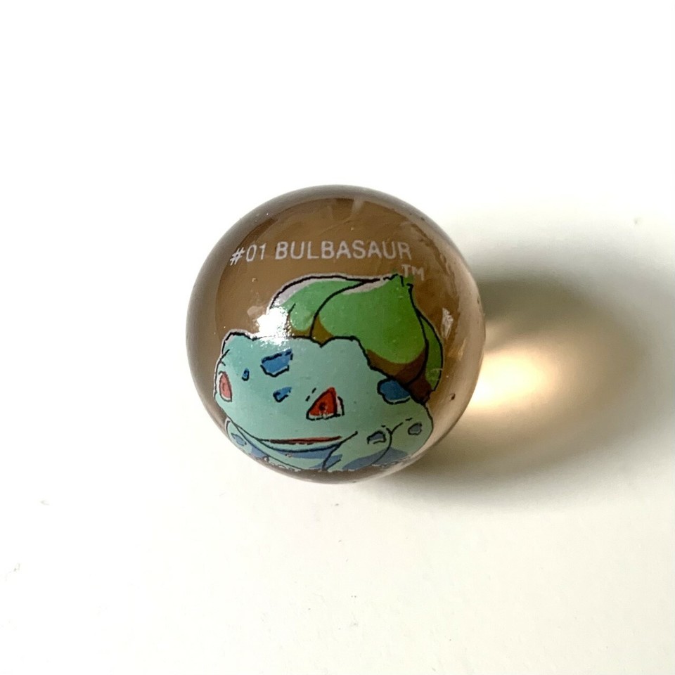 Pokemon Marbles - Vintage 1998 Glass - Pouch Bags - You Choose - Toy ...