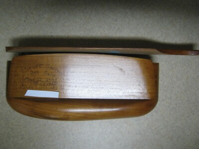 Chris R. Utke "Tribute Custom Calls" Turkey box call collectable signed ...