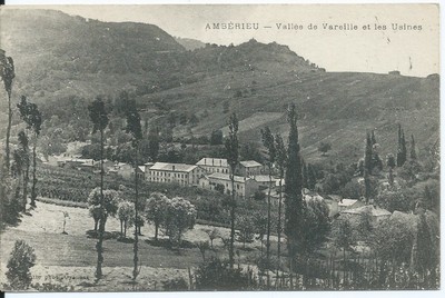 CPA 01 - AMBERIEU - VAREILLE Valley And The Factories | eBay