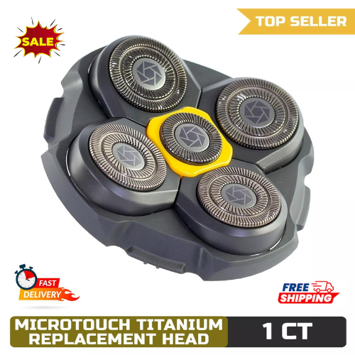 MicroTouch Titanium Head Shaver Replacement Head | eBay