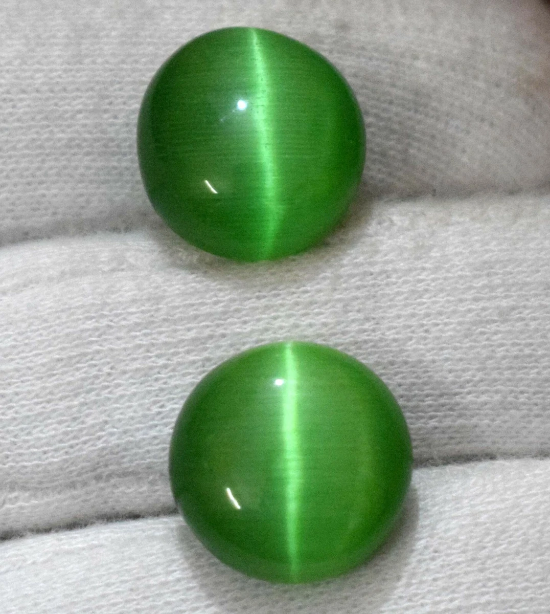 Cats Eye Stone Green