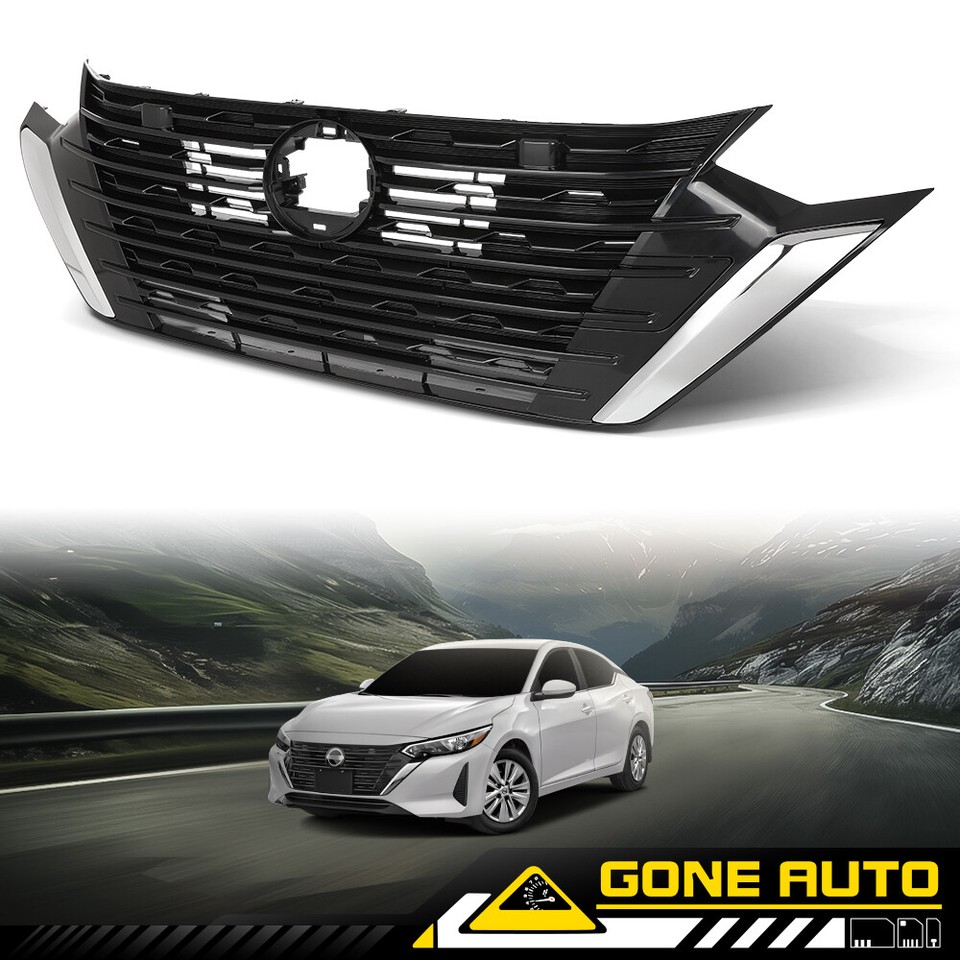 Fit For 2024-2025 Nissan Sentra S SV SR Front Bumper Upper Grille 62310 ...
