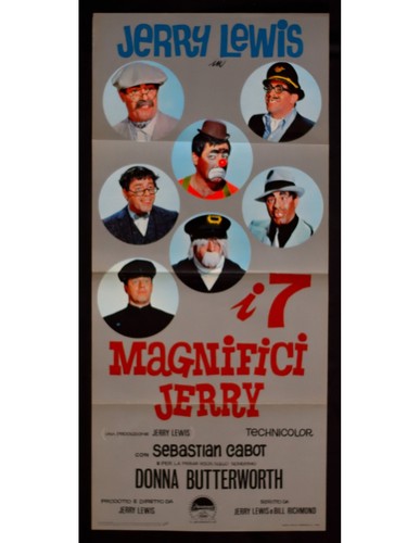 Affiche Les 7 Magnifiques Jerry Lewis Jewels Sebastian Cabot ...