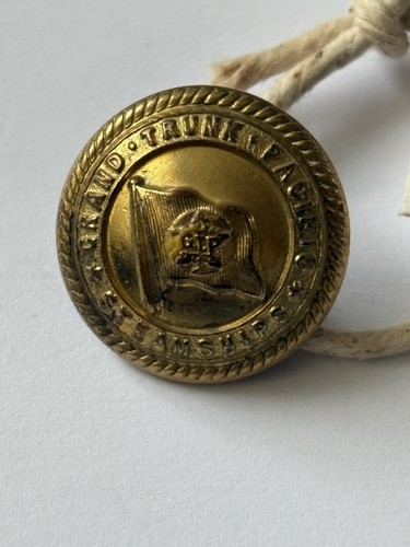 Grand Trunk Pacific Steamship Old Button 22mm. | eBay UK