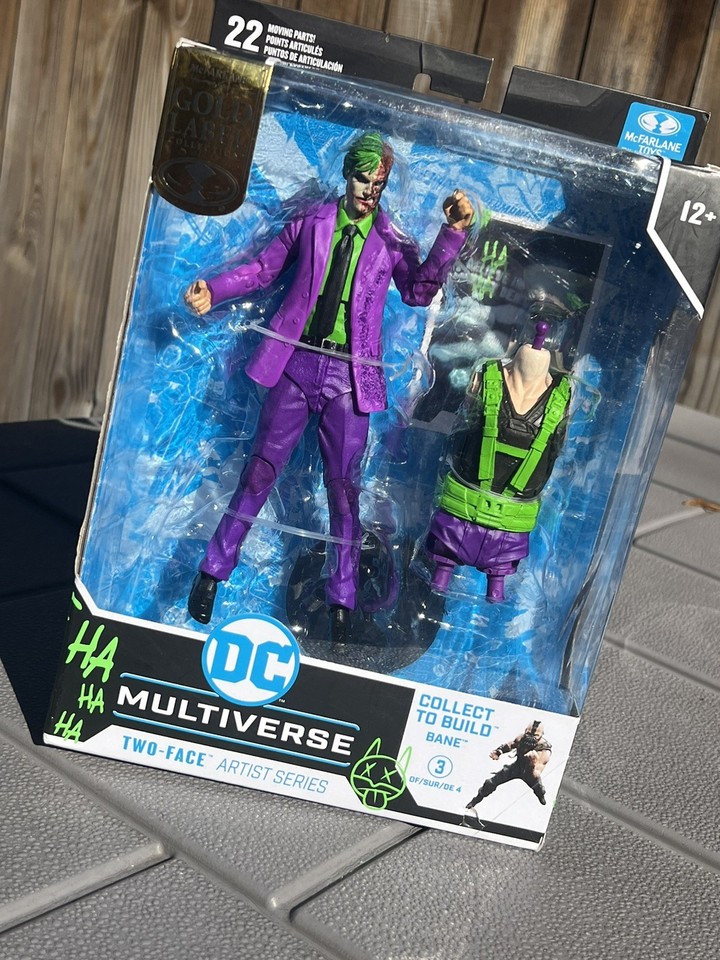 McFarlane Toys Gold Label DC Multiverse Two-Face Artist Series Figure ...