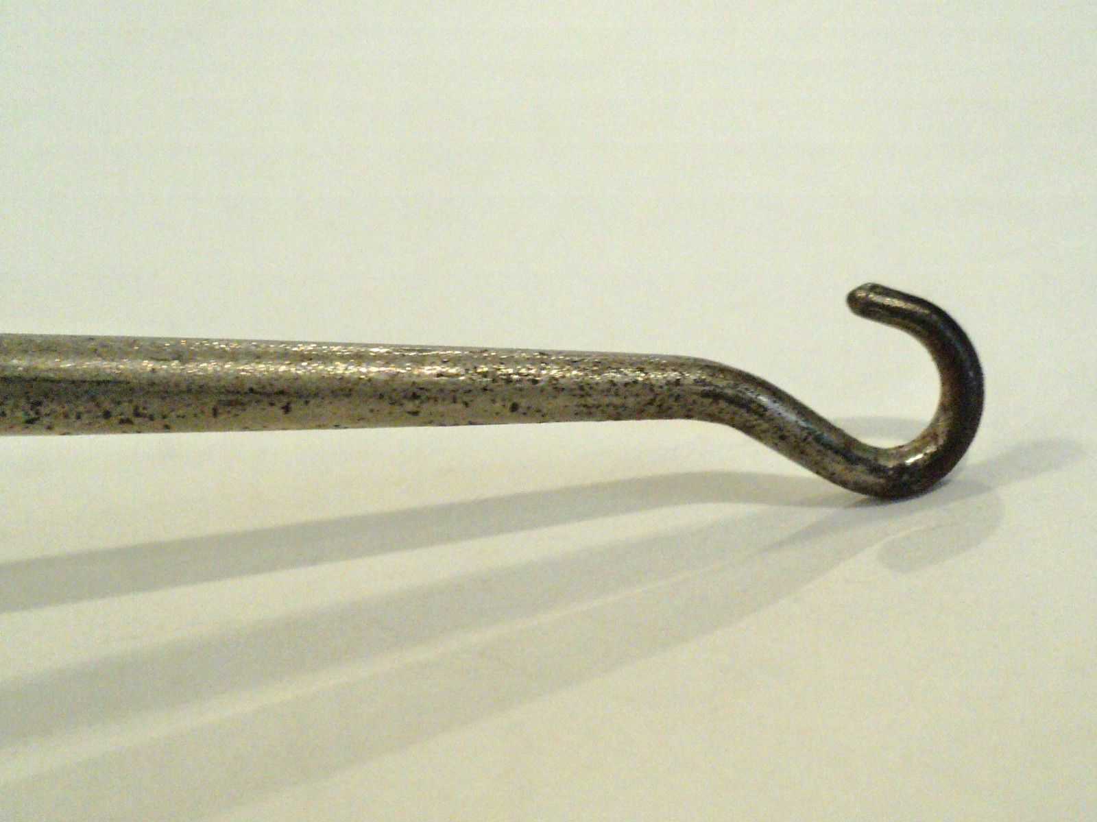 ORNATE AMERICAN ART NOUVEAU PERIOD STERLING SILVER SHOE / BUTTON HOOK ...