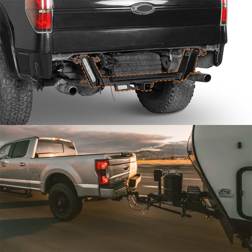For 2009-2014 Ford F150 Trailer Hitch Tow Receiver 2" Class 3 Rear ...