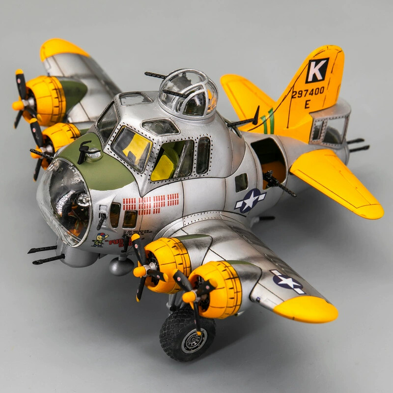 B-17 Bomber B-17F B-17G Plane 3D Model Printed model kit Cute Q Version ...