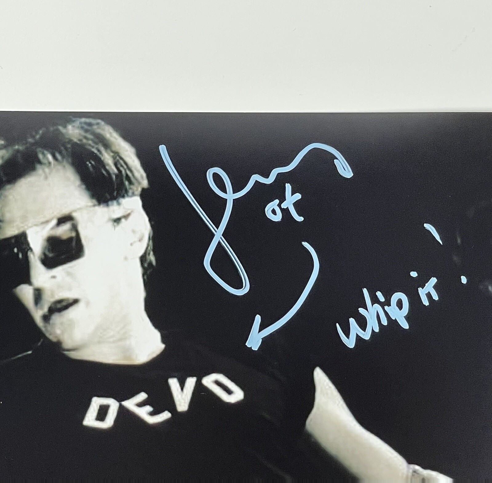 Gerald Casale Signed Vintage Live Shot 8x10 Photo Devo JSA Certified ...