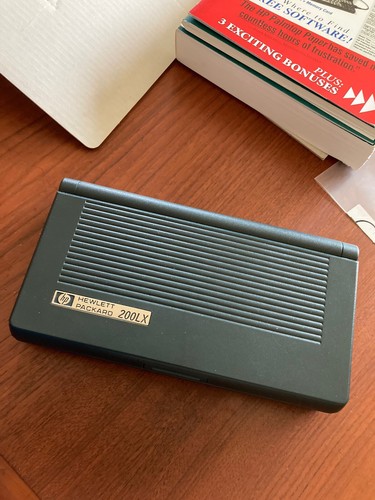 HP 200LX Hewlett Packard Palmtop, Near Mint, Purchased 1980 | eBay