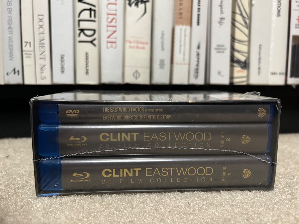 Clint Eastwood 20 Film Collection, Blu-ray, SEALED NEW, complete set ...