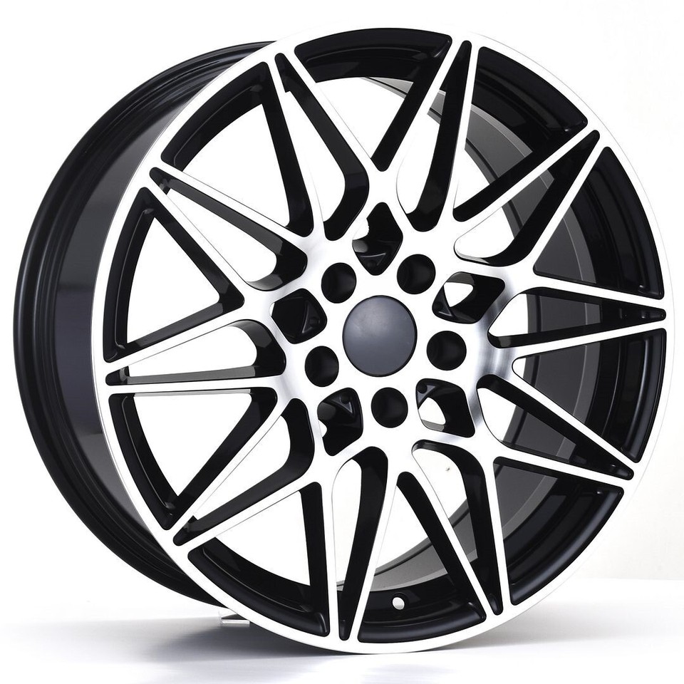 18" BMW 3 4 Series E46 E90 E91 E92 E93 M3 M4 ZCP Style Wheels Rims ...