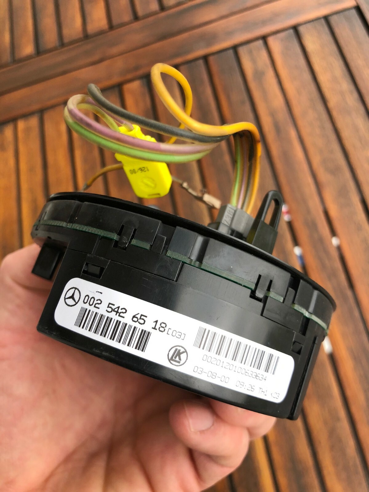 96-03 Mercedes W210 E320 E430 E55 Steering Column Angle Sensor Clock ...