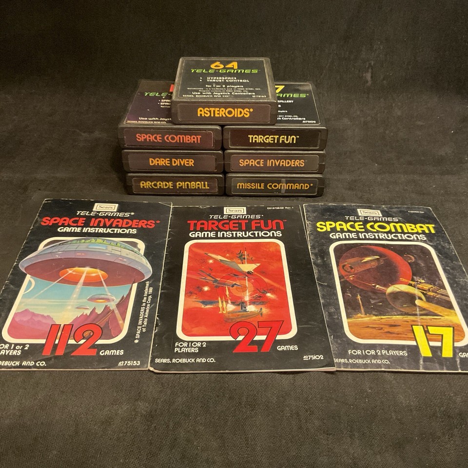 Sears Tele- Games Atari 2600 Game Lot | eBay