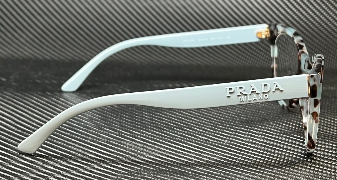 PRADA PR 05WV 05H1O1 Blue Brown Havana Women's 53 mm Eyeglasses | eBay
