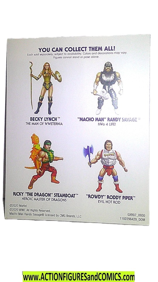 Masters of the universe ROWDY RODDY PIPER Battle Armor He-Man mini ...