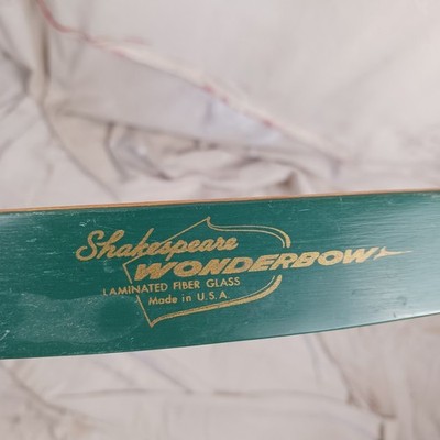 Vintage Shakespeare Wonderbow 40 lb 60 Inches | eBay