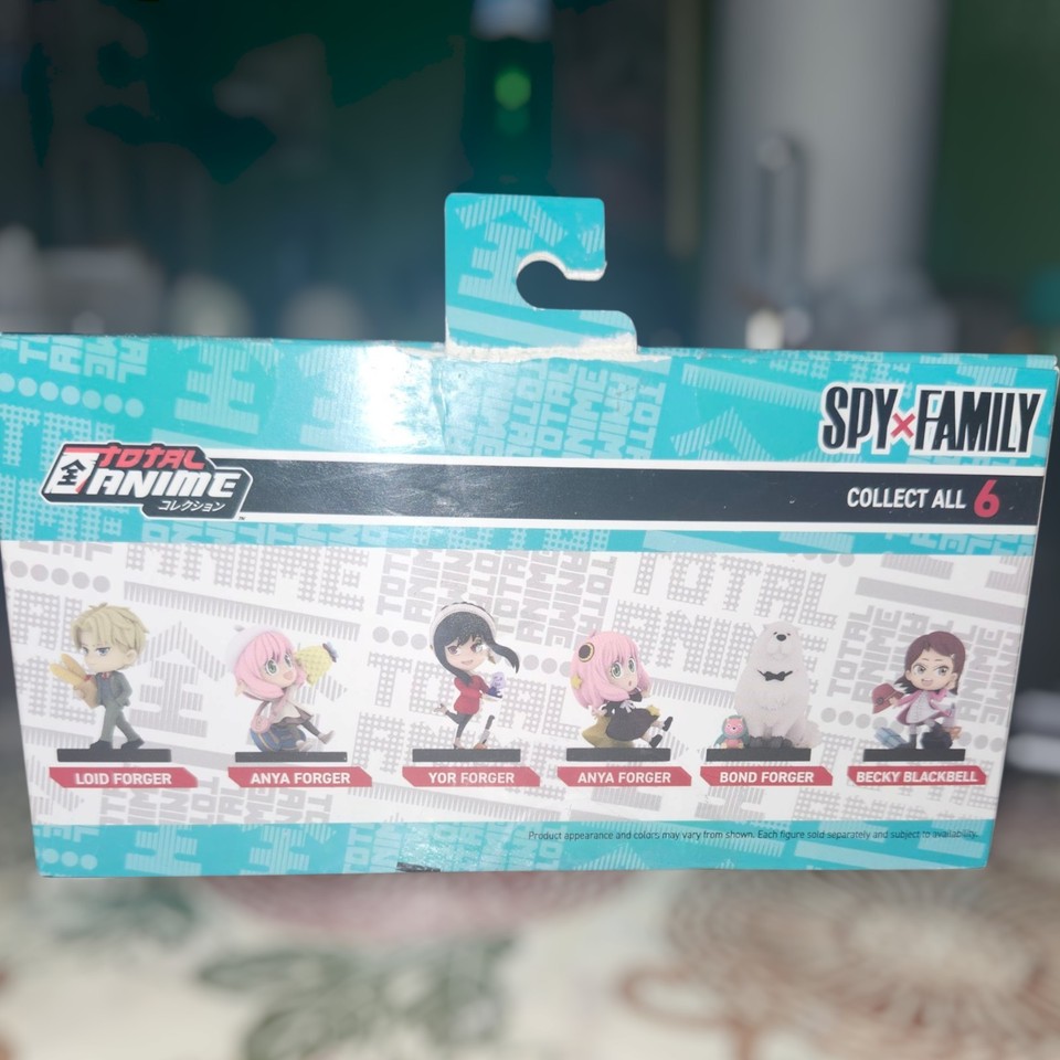 Anya Forger Spy Family-Figurine Set-plus two mystery figures inside ...