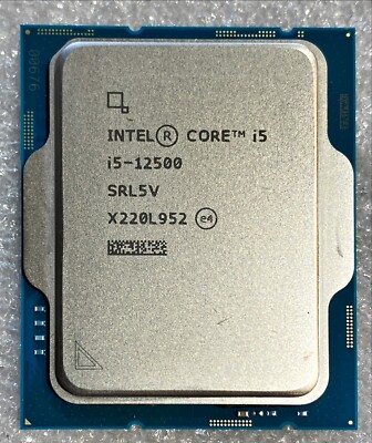 Intel SRL5V Core i5-12500 3.0Ghz 6-Core Socket 1700 CPU Processor FREE ...